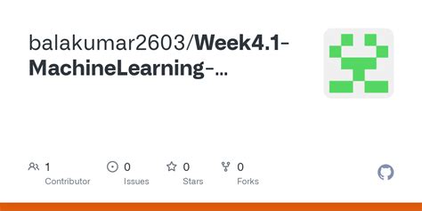Github Balakumar2603week41 Machinelearning Classification