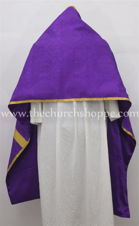New Violet Set Of 2 Roman Catholic Church Vimps Vimpa Ebay