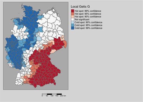 Chapter 9 Spatial Explorative Data Analysis Local Patterns Of Spatial Auto Correlation