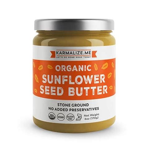 Karmalizeme Organic Sunflower Seed Butter 6 Oz Wholesale