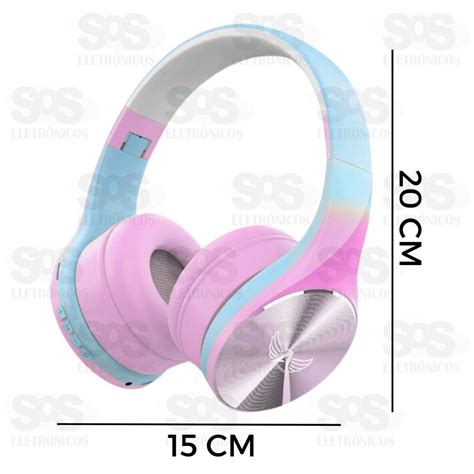 Fone De Ouvido Bluetooth Color Macaron Altomex A