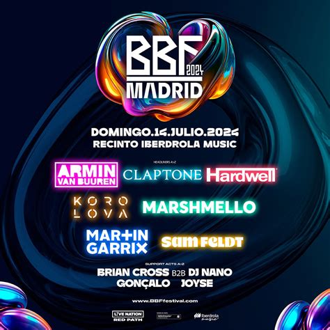 Bbf Festival Aterriza Por Primera Vez En Madrid Ticketmaster Blog