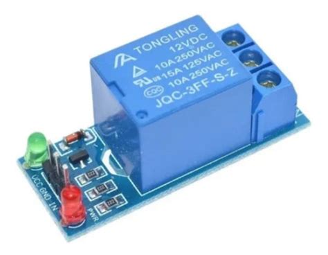 Modulo Rele Canal Led Indicador Para Arduino Pi Pic V A
