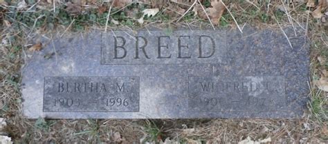 Winfred Chester Breed 1900 1978 Find A Grave Memorial