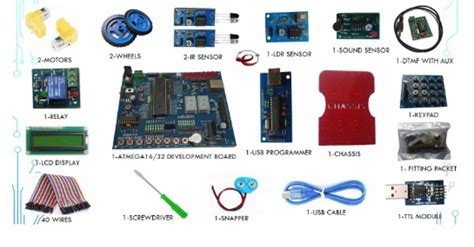 Avr Atmega1632 Advance Microcontroller Development Diy Kit Atmega16