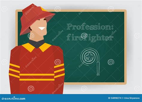 Firefighter Board Blaze Extinguish Presentation Firefighting