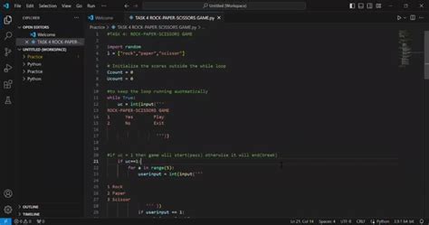 Mariyam Shaikh On Linkedin Pythonprogramming Rockpaperscissors