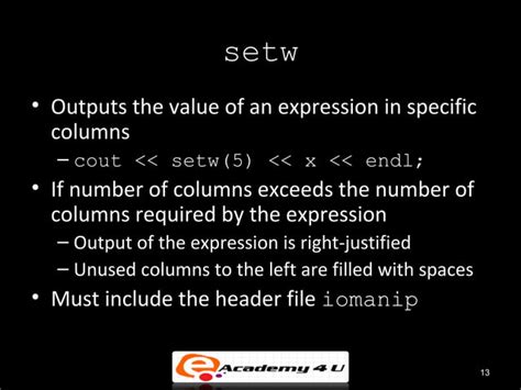 Formatted Input And Output Ppt