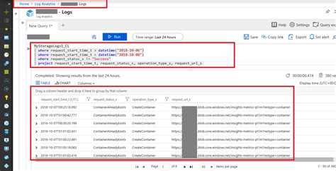 Query Azure Storage Analytics Logs In Azure Log Analytics Microsoft Azure Blog