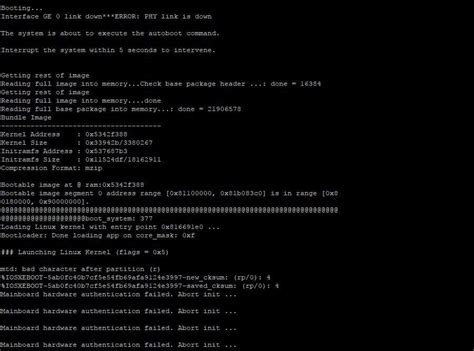3650 Switch Stuck On Post Cisco