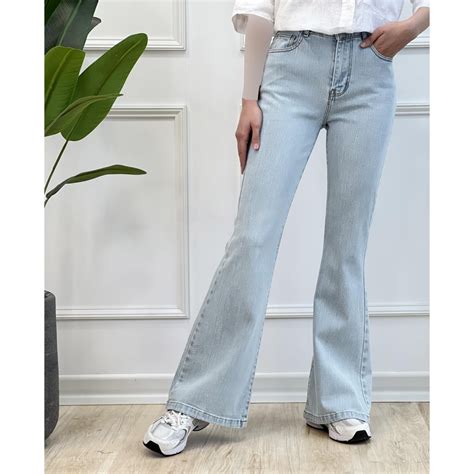 شلوار بوت کات ️ شلوار جین دمپا زنانه در مدل های جدید 1402 آی‌بولک