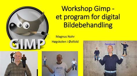 Gimp Workshop Ppt