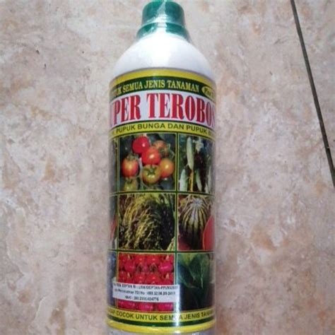 Jual Pupuk Cair Super Trobos Zpt Isi 1ltr Pengatur Tumbuh Daun Bunga