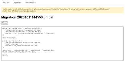 GitHub Ezpz Codes EntityFrameworkCore Migrator AspNetCore Tool That Provides You A UI To Make
