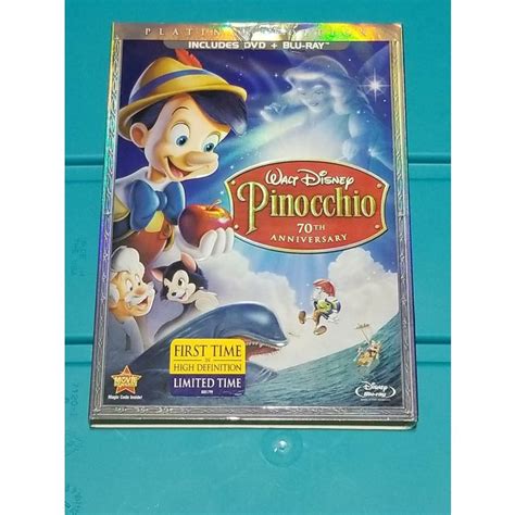 pinocchio limited issue dvd