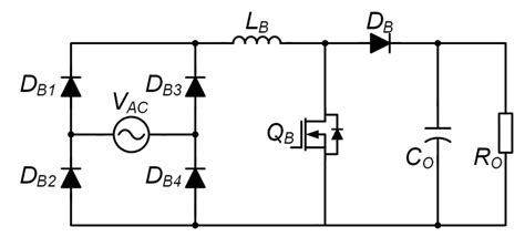 Conventional Boost Pfc Converter Structure Download Scientific Diagram