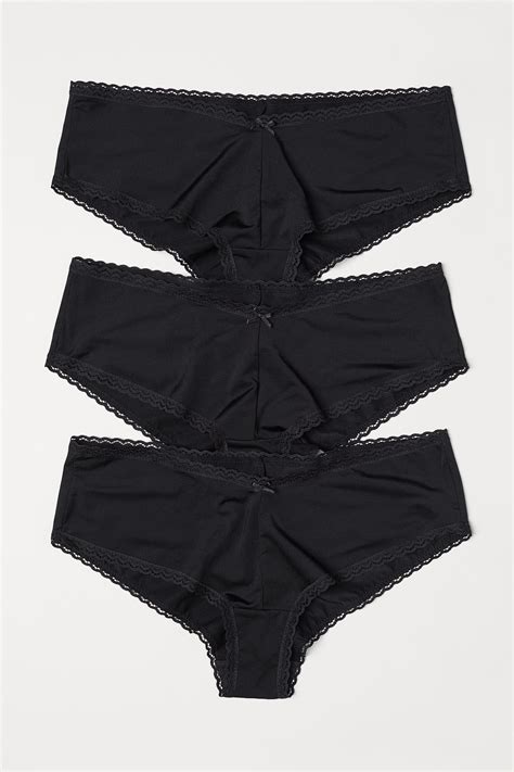 Handm Pack De 3 Calzones Hipster Ofertitas