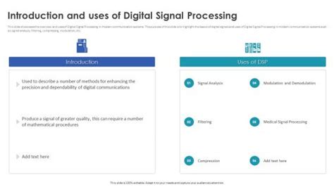 Digital Signal Processing PowerPoint Presentation And Slides PPT Presentation SlideTeam