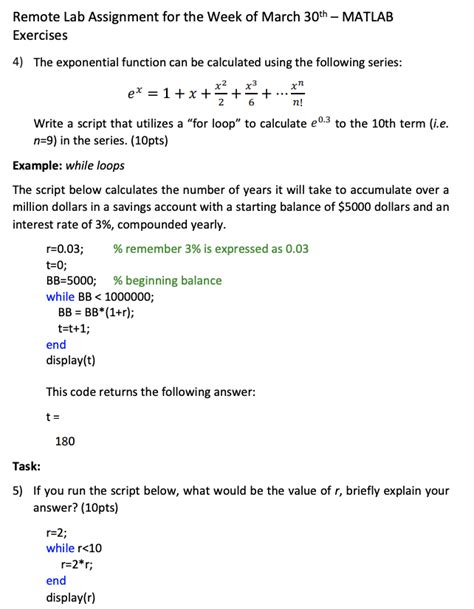 Solved Section 3 For Loops And While Loops For Loops And