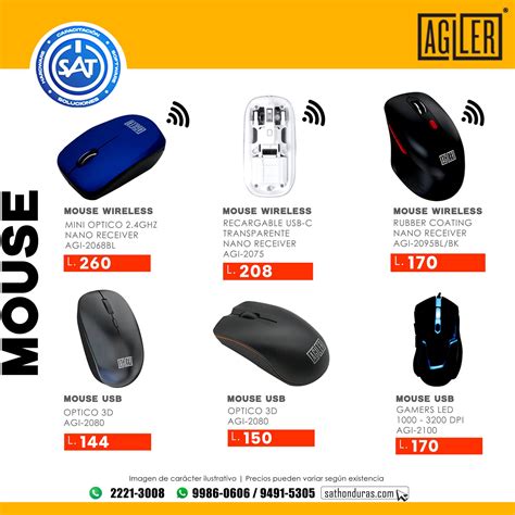 Sat Los Mejores Mouse De La Marca Agiler Los Encuentras Con Nosotros