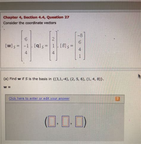 solved chapter 4 section 4 4 question 27 consider the