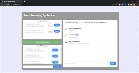 Github Kienmarkdosecure Messaging Application A Secure Messaging Application That Leverages
