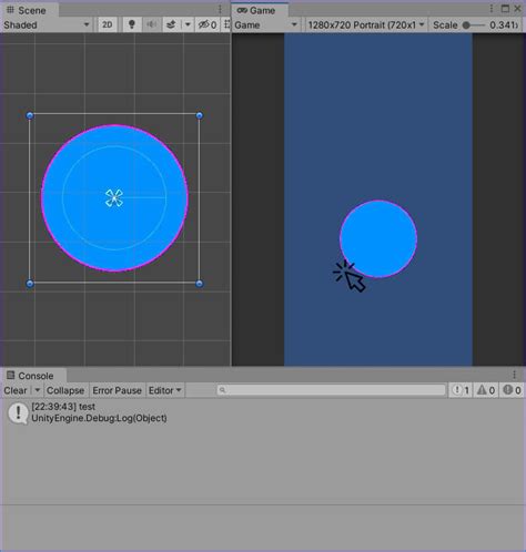 Touch Circle Collider 2d Unity Engine Unity Discussions