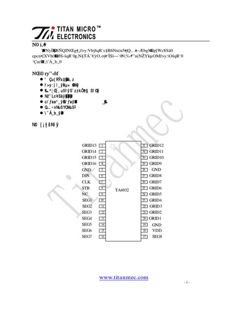 Driver Original Ta6932 Pdf