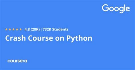 Python Programming Crash Course Free Online Courses With Certificates
