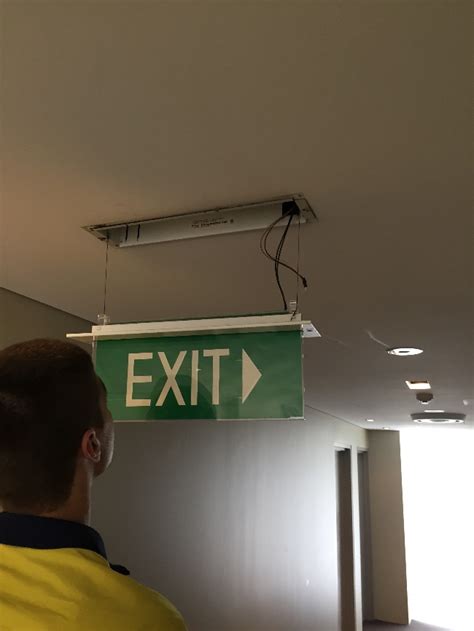 Emergency Exit Light Testing Maintenance Sydney Test And Tag