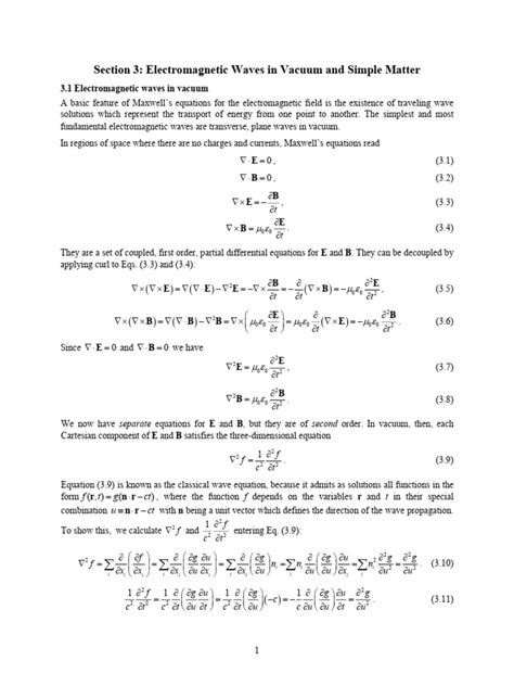 Em Waves Pdf Waves Electromagnetic Radiation
