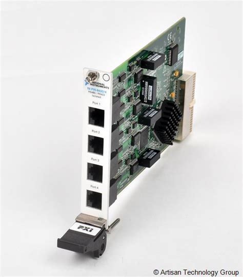 Ni Pxi 8433 4 Rs485 Rs422 High Performance Isolated 4 Port Serial Interface Artisantg™