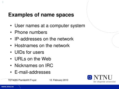 Ppt Lecture No 15 Name Spaces Powerpoint Presentation Free Download Id 6957679