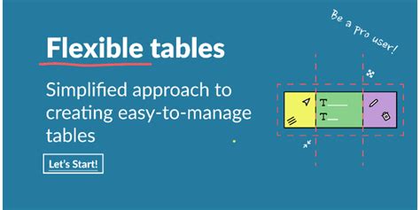 Flexible Tables Figma