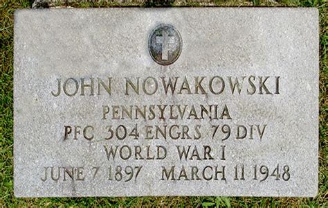 Pfc John Harry Nowakowski 1897 1948 Find A Grave Memorial