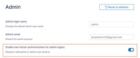 Two Factor Authentication For Admin Portal Filecloud Docs Online