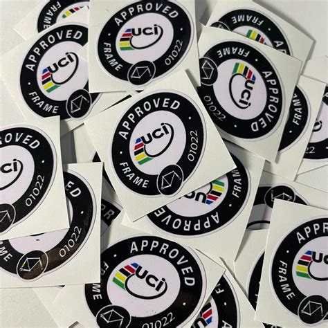 2pcs Uci Sticker Approved Glossy Matte Lazada Ph