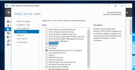 How To Setup Dhcp Server 2016