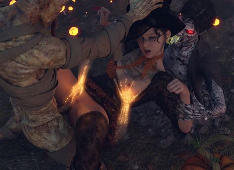 Lily Hana Halloween Special Extra By SwordsofHentai Hentai Foundry