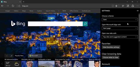 Windows Tip Enable The Dark Theme In Microsoft Edge Windows Experience Blog