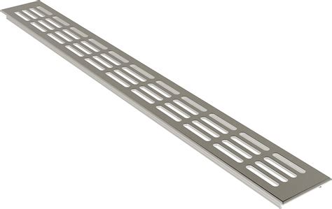 Aluminium Lüftungsgitter Stegblech Lüftung 60mm X 500mm In Edelstahl