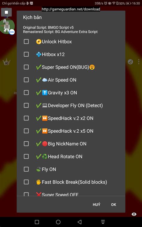 Blockman Go Adventure Script V LUA Scripts GameGuardian
