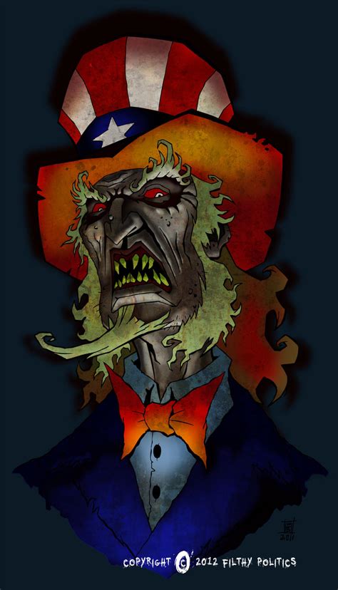 Zombie Uncle Sam By Williamsquid On Deviantart