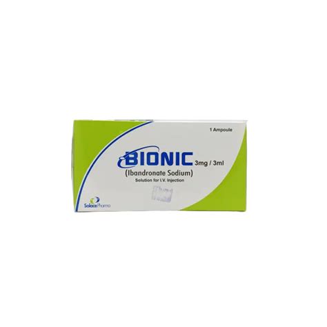 Buy Bionic Iv Injection Ibandronate For Osteoporosis Dermapk