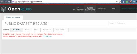 Dos On Invalid Dataset Description Json · Issue 1678 · Openneuroorg Openneuro · Github