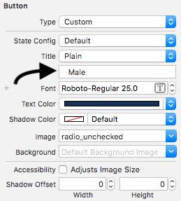 Ios How Make Radio Buttons In Swift 3 Stack Overflow