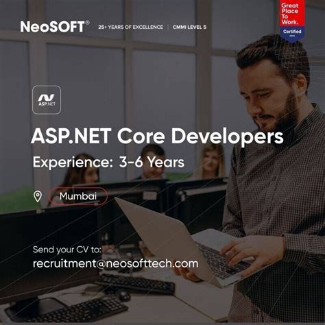Neosoft On Linkedin Aspnetcore Technology Softwaredevelopment Softwaredeveloperjobs