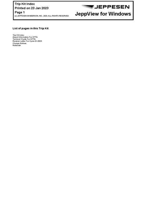 dtta pdf runway airport