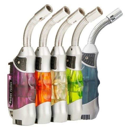 Газовая зажигалка с гибкой горелкой Pocket Rocket купить и цена | Goodsi.ru