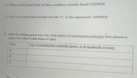 Solved Table 2 Hydrolysis Of Sucrose Reducing Sugar Test
